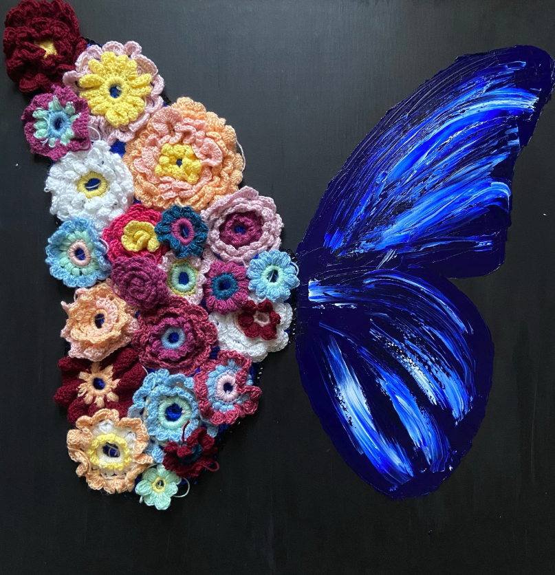 Butterfly Matrix Flowers – 世界アートの扉